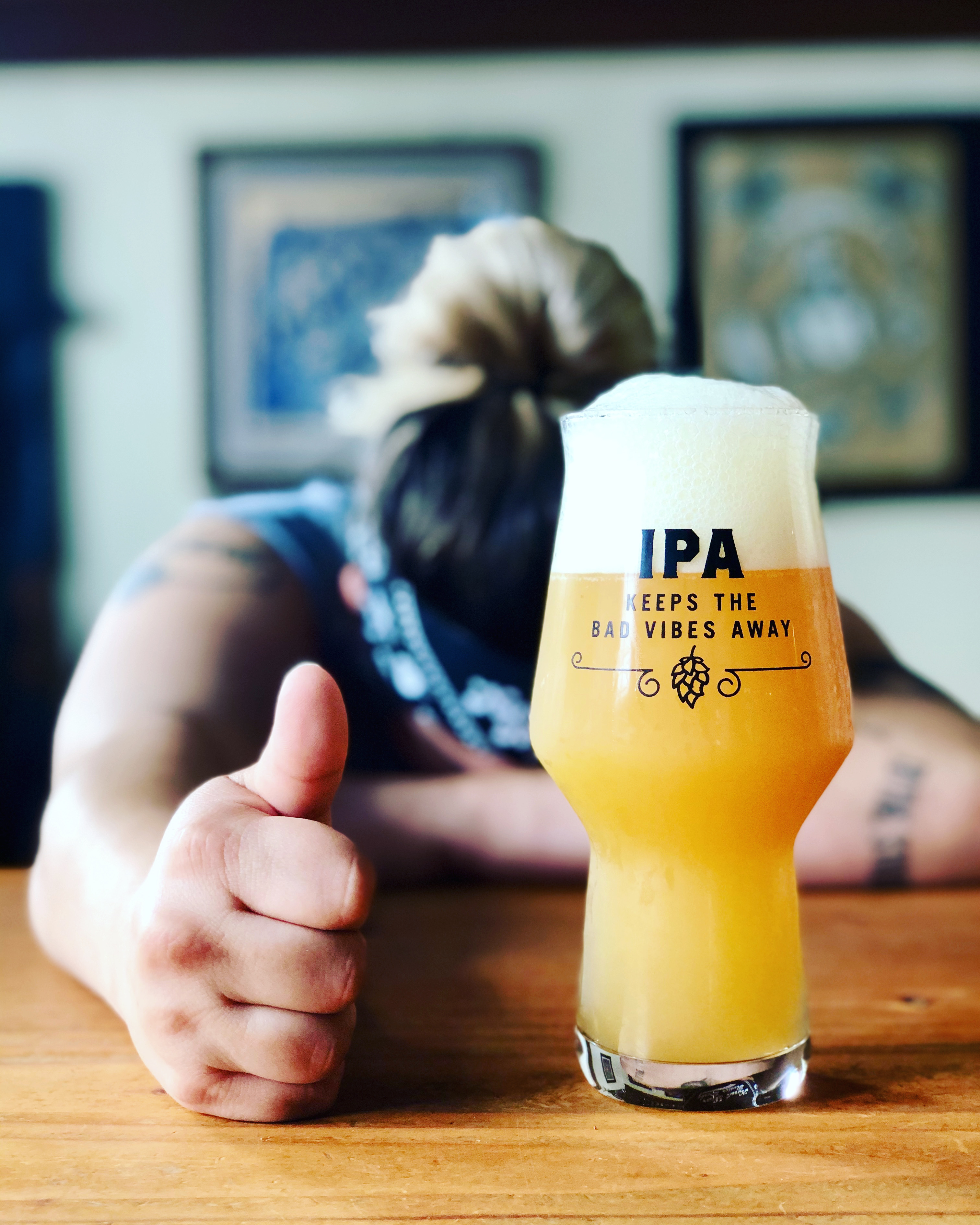 Heads Up Hazer IPA - Dangerous Man Brewing Company