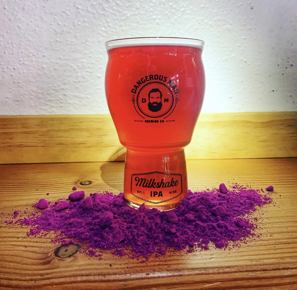 Pink Plum Milkshake IPA - Dangerous Man Brewing Company
