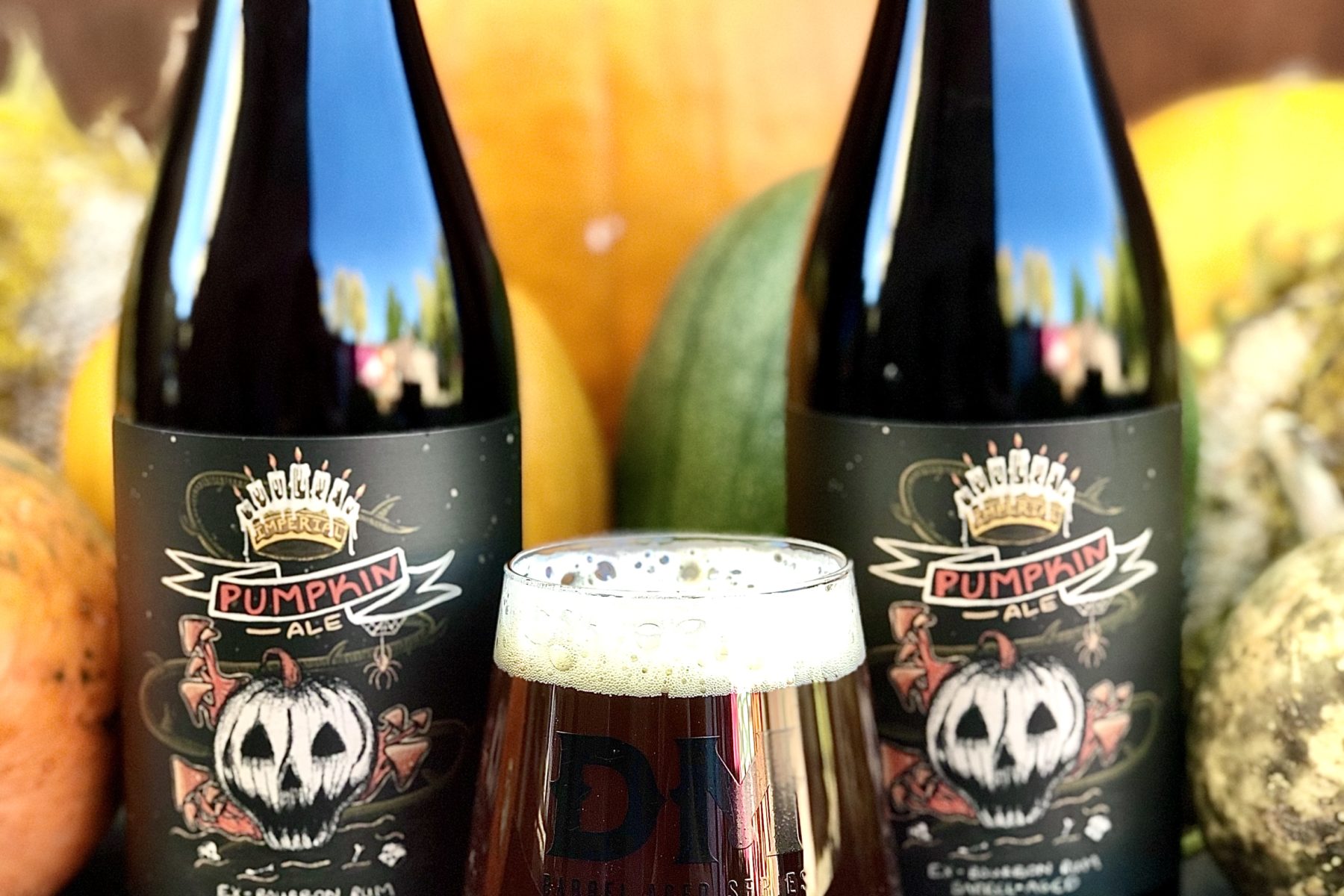 Barrel-Aged Imperial Pumpkin Ale (Aged on Woodford Reserve Rye Barrels ...