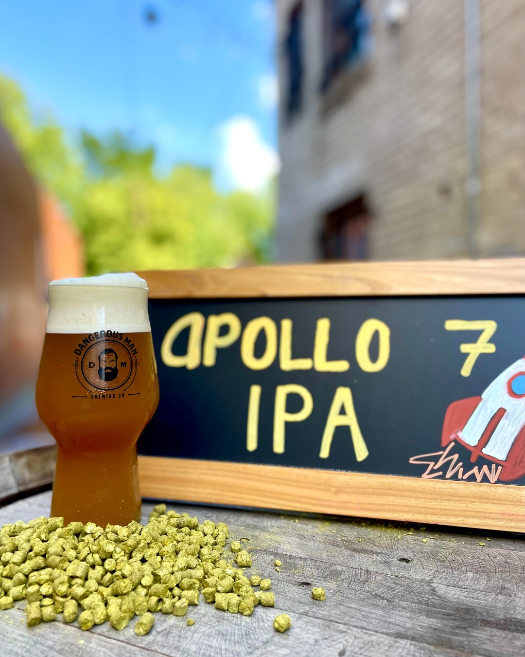 Apollo 7 Hazer IPA - Dangerous Man Brewing Company